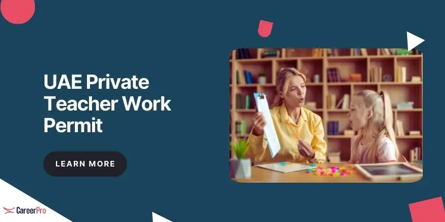 UAE Private Teacher Work Permit (2026) - Career Pro UAE
